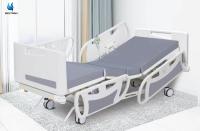 China Remote Control Electric Hospital Bed 5 Function Adjustable Recovery Room 2100x1060mm for sale