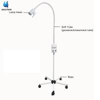 China Mobile Surgical Examination Light with Soft Gooseneck Tube - 30,000 Lux Illuminance, 4800K Color Temperature, 5 Castors for sale