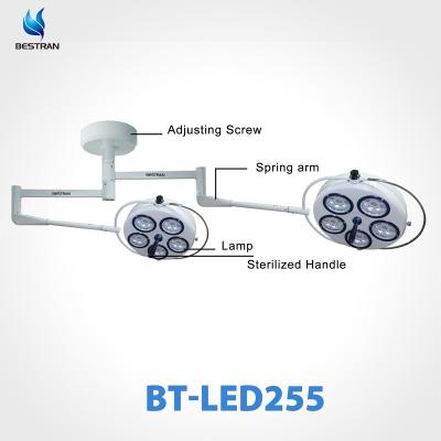 China Ceiling Mounted Surgical Light 100,000 Lux LED Cold Light with 50,000 Hour Lifespan for sale