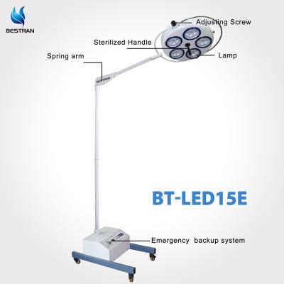 China Mobile Surgical Light with 7-Hour Emergency Backup & Zero Heat Emission - 100,000 Lux, 50,000 Hour LED Life for sale