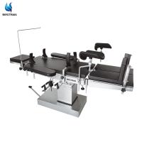 China Manual Hydraulic Operating Room Table with 300mm Longitudinal Movement and Radiolucent X-Ray Compatibility - Model BT-RA018 for sale
