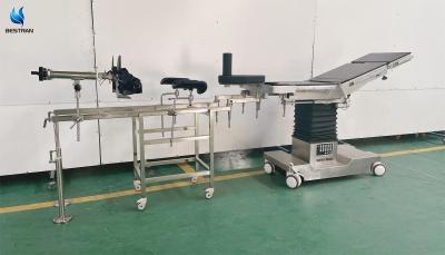 China Electric Orthopedic Surgical Table with 300mm Longitudinal Movement and X-Ray Compatibility - 2100×530mm Dimensions for sale