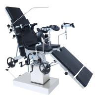 China Hospital Grade Manual Hydraulic Operating Table 304 Stainless Steel 780-1000mm Height 500lb Capacity for sale