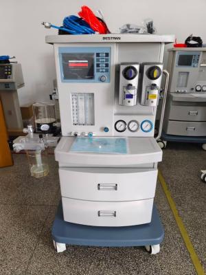 China 10.4 Inch Anesthesia Machine with Dual Vaporizers, 1500mL Tidal Volume, and 5 Flowmeters for Adult & Pediatric Use for sale