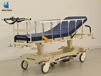 China Hydraulic Full-Body Radiolucent X-Ray Transport Stretcher 2150×850mm with 220kg Capacity for Hospital Patient Transfer for sale