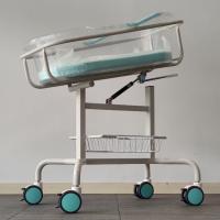 China Tilting Hospital Baby Cot Neonatal Crib 850×530×920mm with 0-12° Adjustable Angle for Maternity Wards for sale