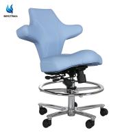 China Adjustable Doctor Stool 510-690mm Height Range with 0°-10° Tilt for Medical Exam Rooms and Dental Clinics for sale