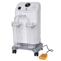 China Mobile Electric Suction Machine 40L/min Vacuum Aspirator with 4000ml Capacity for Surgical Procedures for sale