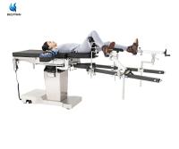 China Electric Hydraulic Adjustable Medical Table 450kg Capacity 2100×550mm Dimensions with C-Arm Compatibility for sale