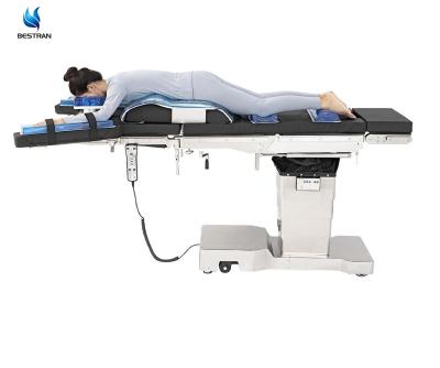 China Smart Electric Hydraulic Surgery Operating Table 2100×550mm with Auto-Positioning and 550kg Capacity for sale