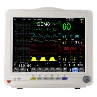 China Portable Patient Monitor with 12.1-inch Display for ECG, SPO2, Temperature and NIBP Monitoring for sale