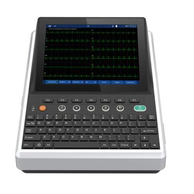 China 12-Lead 12-Channel ECG Machine with AI Interpretation - 9.7
