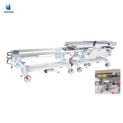 China OR-Ready Hospital Transport Stretcher with Radiolucent Carbon Fiber Frame 3650mm Length 250KG Capacity for sale