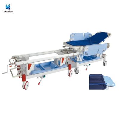 China Anti-Microbial X-Ray Compatible Surgical Transport Stretcher 250kg Capacity 3650mm Length for Operating Theaters for sale