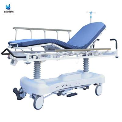 China CE Certified Patient Transfer Trolley with Digital Weight Scale - 220kg Capacity, 0.1kg Accuracy for Hospital ICU for sale