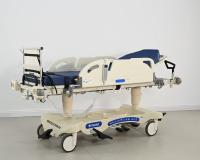 China Bariatric Patient Transfer Trolley with 0.1kg Precision Scale and Hydraulic Lift System - 220kg Capacity for sale
