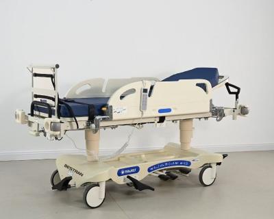 China Bariatric Patient Transfer Trolley with 0.1kg Precision Scale and Hydraulic Lift System - 220kg Capacity for sale
