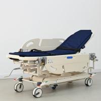 China Foldable Rails Transfer Stretcher Trolley Manual Lift System Horizontal Rail Position for sale