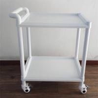 China Medical Plastic Utility Cart Disassemble Assembly Design Portable Supply Trolley 610x370x845mm for sale
