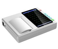 China 6-Channel EKG Machine with 7-inch Color LCD Display and 1850mAh Battery for Professional Medical Use for sale