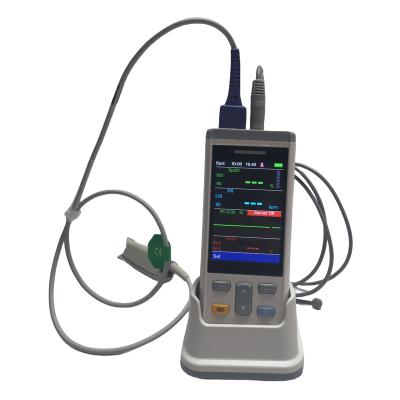 China Handheld SpO2 ETCO2 Monitor Accurate Pulse Oximeter with Capnography 3.5 inch TFT Display for sale