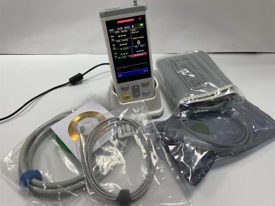China Handheld Vital Signs Monitor SpO2 NIBP TEMP PR 3.5 inch TFT for Clinic Home for sale