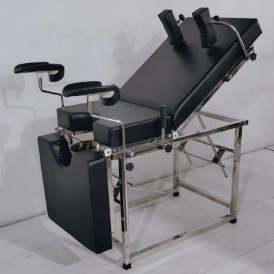 China 3-Section Gynecological Exam Table with 250kg Capacity, 180×60×80cm Dimensions, Integrated Waste Basin for sale