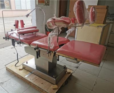 China BT-OE030 Electric Gynecological Surgical Table with LED Lamp - 1900mm Length, 250mm Elevation Range for sale