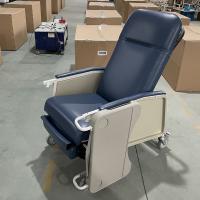 China Manual Reclining Medical Chair with Tray Table - 250 lbs Capacity, 5