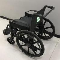 China Lightweight Non-Ferrous Wheelchair MRI Compatible Patient Chair 17kg 100kg Load for sale