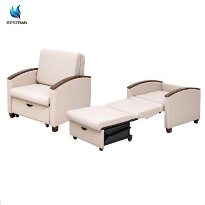 China Multifunctional Hospital Sleeper Chair with 2000mm Bed Length and Space-Saving 880mm Folded Design for sale