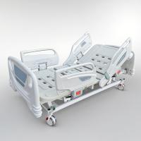 China 5-Function Electric ICU Bed With Manual CPR, Battery & Integrated Side Rail Controls for sale