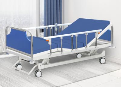 China Electric Hospital Bed For Psychiatric Wards Fixed Ends & 4-Split Side Rails for sale