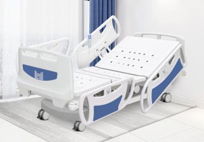 China 5-Function Electric Medical Bed With Corner Bumpers, Silent Casters & Full-Length PP Rails for sale