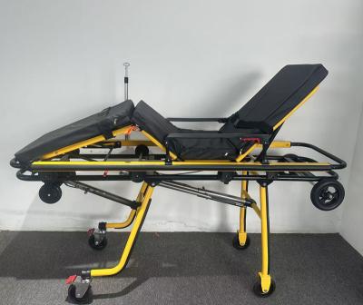 China Aluminum Alloy Ambulance Stretcher 3-Level Height Adjustable For Maximum Versatility for sale