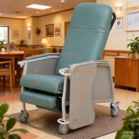 China Healthcare-Grade Manual Recliner for Seniors - 250 LBS Capacity, 5