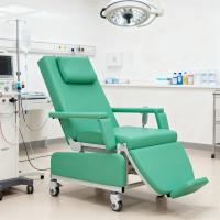 China Medical Infusion & Dialysis Therapy Chair with Electric Recline, 200kg Capacity, 192cm Length for Clinical Use for sale