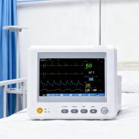 China Portable Patient Monitor 7 Inch Color Screen Vital Signs ECG SpO2 NIBP RESP TEMP for sale
