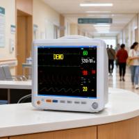 China Clinical Grade Patient Monitor 12.1 Inch Display ST Segment Analysis ECG Monitoring 6 Parameters for sale
