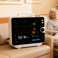 China 12.1 Inch Multi-Parameter Patient Monitor Dual Temperature ST Analysis 6 Parameter for sale