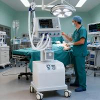 China Critical Care ICU Ventilator Machine With Advanced Lung Protective Strategies for sale