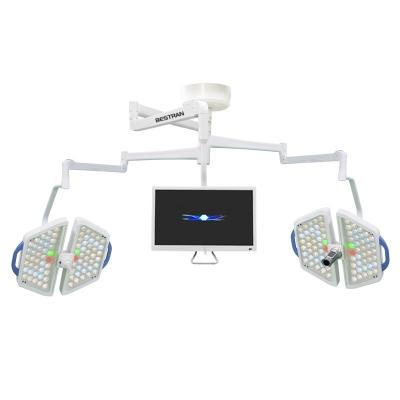 China 4K Medical Surgical Light with Integrated 4MP SDI Camera and 22 Inch Recording Display System for sale