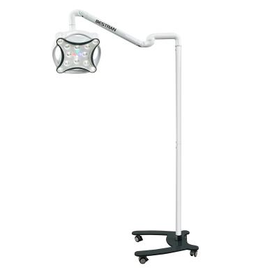 China Mobile LED Medical Examination Light 16-LED Optical Lens System Full RGB Color Enhancement 70000Lux for sale