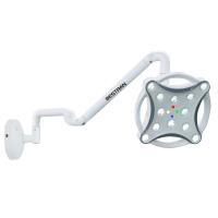 China Wall Mounted Clinical Exam Lamp 70000 Lux 100000 Hour LED Round Head Adjustable Rotation for sale