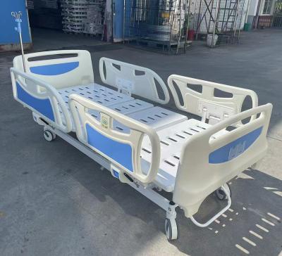 China Affordable 5-Function Electric Hospital Bed Medical ICU Bed for sale