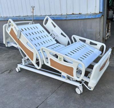 China 5-Function Electric Medical Bed Adjustable ICU Bed for sale