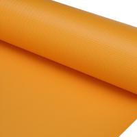 China 700G PVC Ventilation Duct Yellow And Black Mesh Fabric Anti Static Vinyl Coated Fabric for sale
