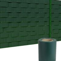 China PVC Rattan Style Screen Fence Strips Nature Security Driveway Gates With Post Caps Accessories Includes Chain Link Fence for sale