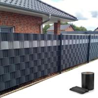 China rivacy Screen Custom Pattern PVC Fabric Garden Shade Net Security Fence Tape for sale
