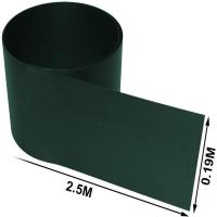 China RAL7016 13mm Hard PVC Strip Screen Garden Fence Vinyl Privacy Fence Tape for sale